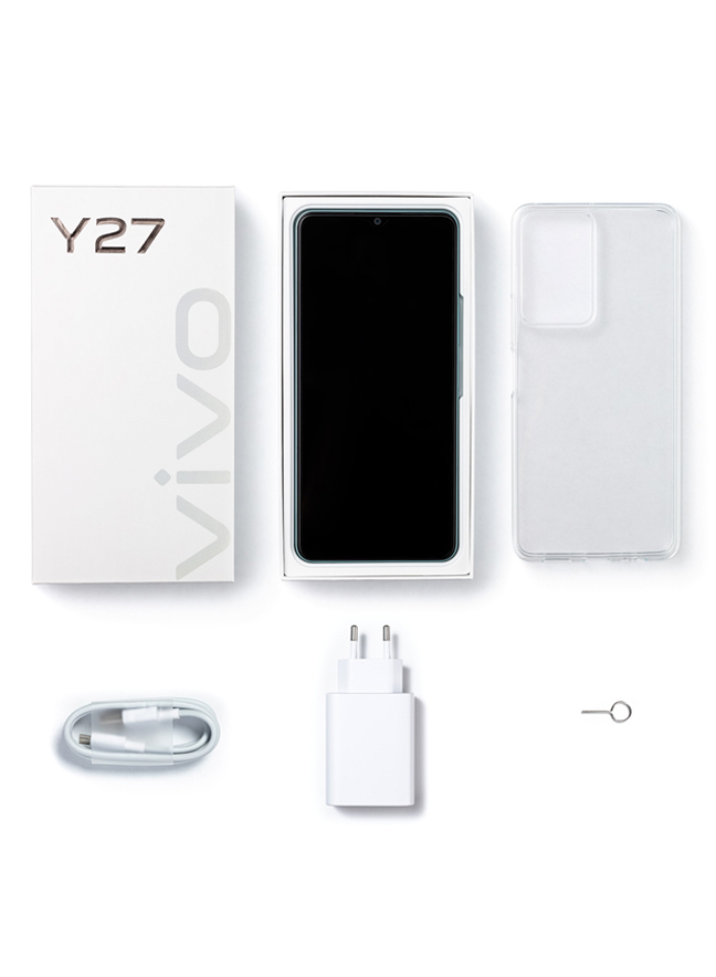 Купить vivo Y27 6+128 ГБ синий - цена, характеристики